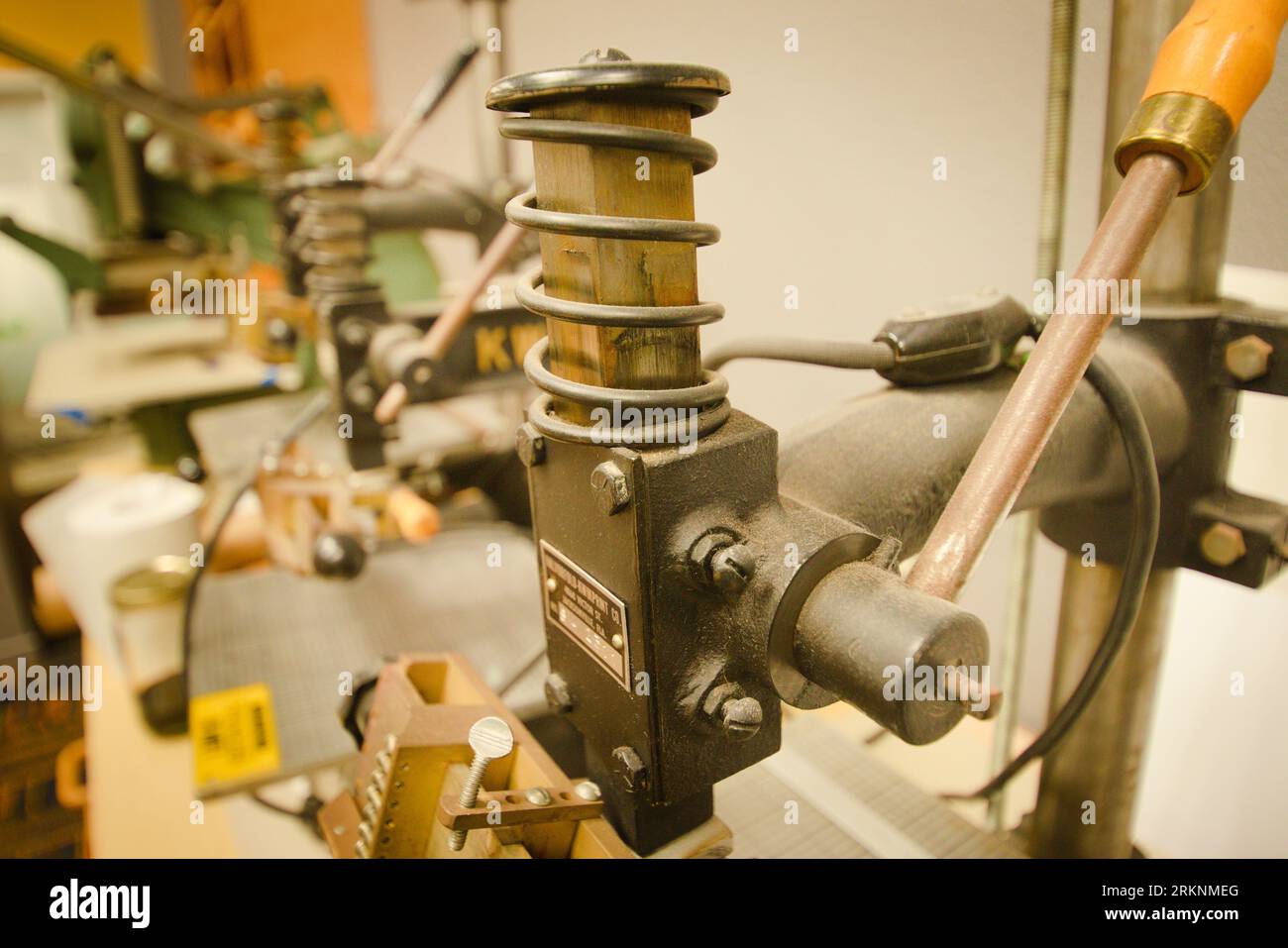 Antique printing equipment hi-res stock photography and images - Alamy