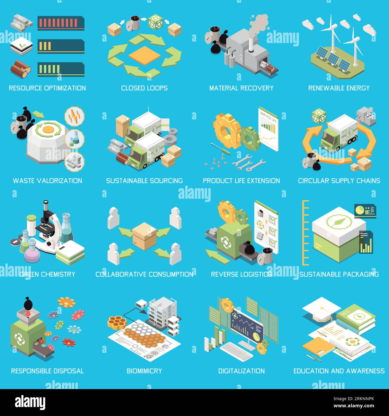 Supply chain material Stock Vector Images - Alamy