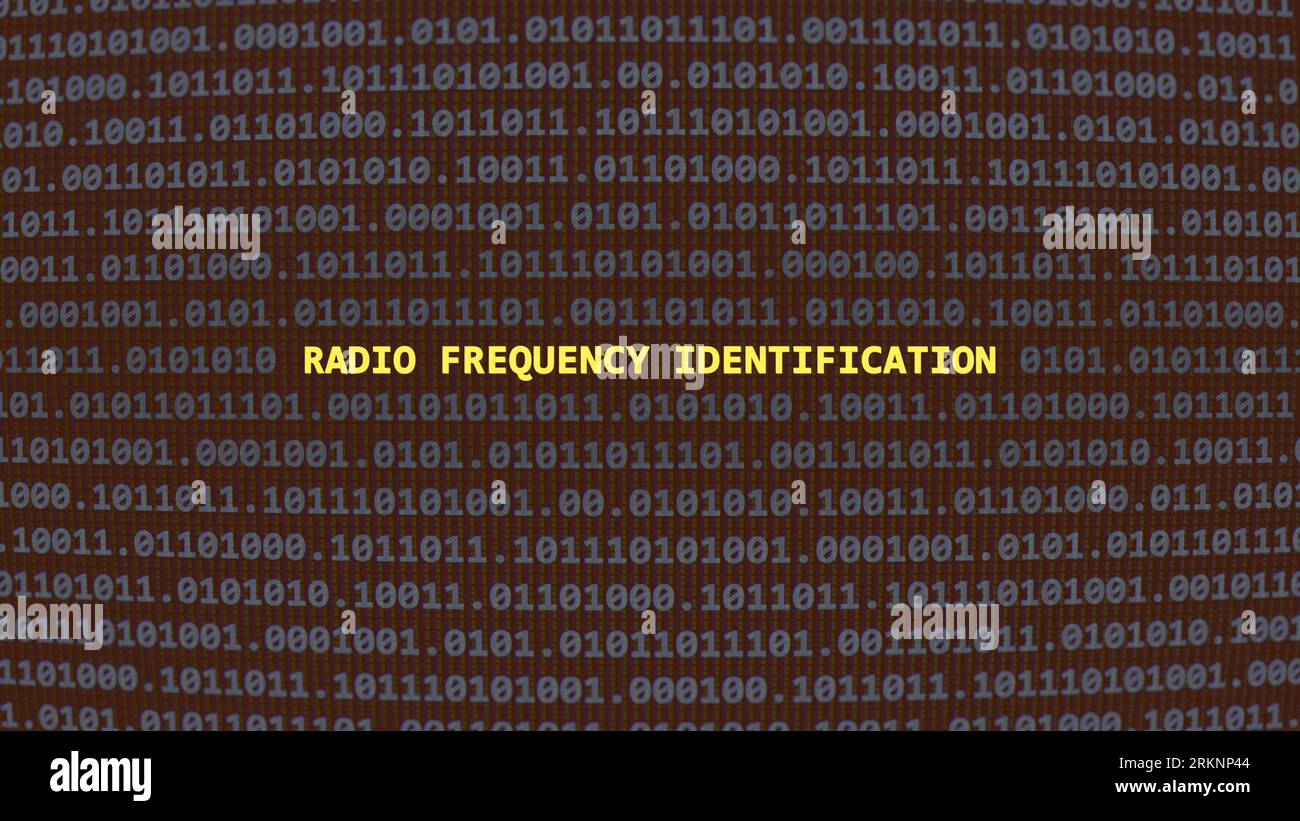 Radio frequency identification vulnerability, Cyber attack Stock Photo ...