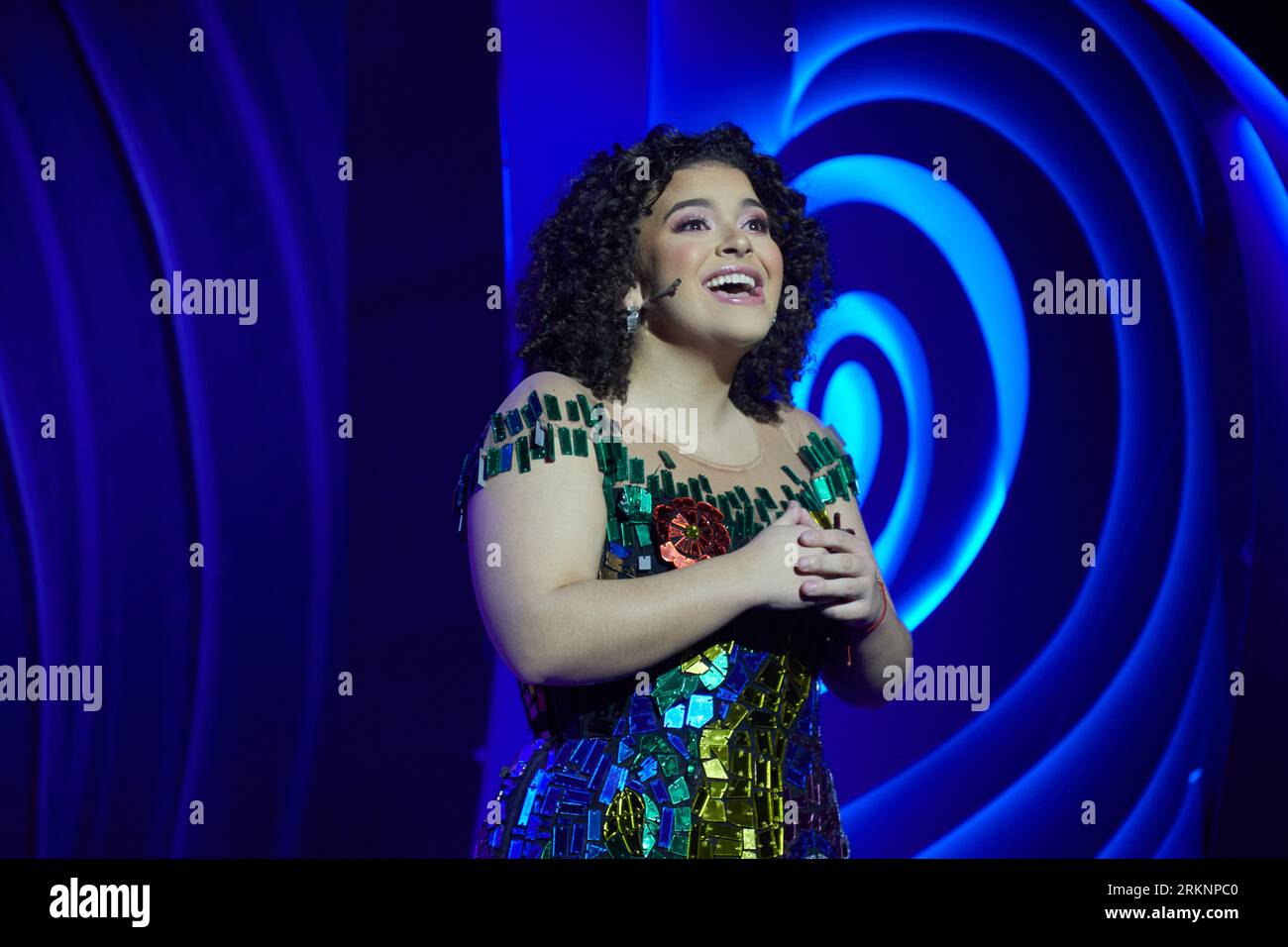 Mexico City, Mexico. 24th Aug, 2023. Actress and singer Lucero Mijares ...