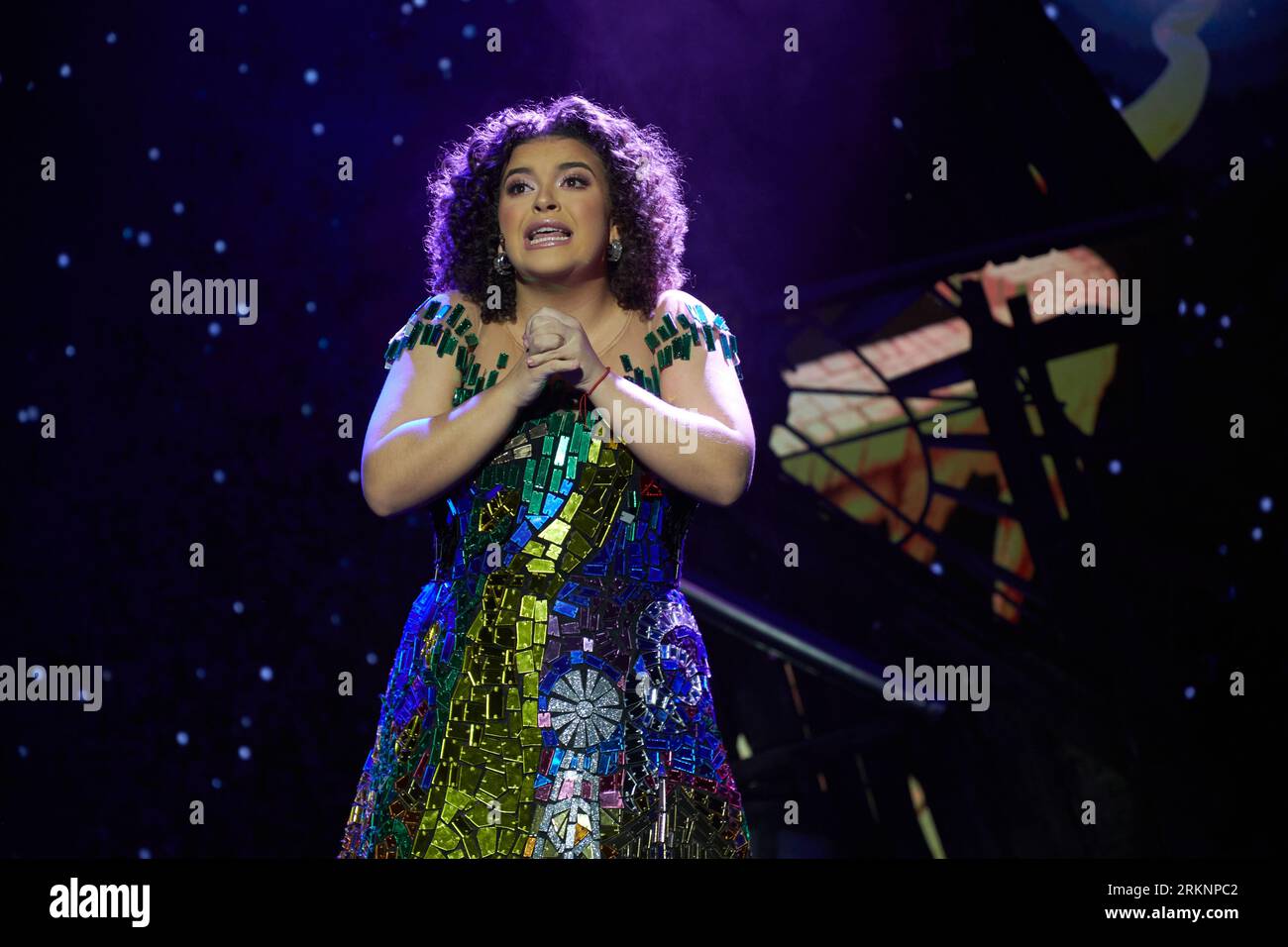 Mexico City, Mexico. 24th Aug, 2023. Actress and singer Lucero Mijares ...