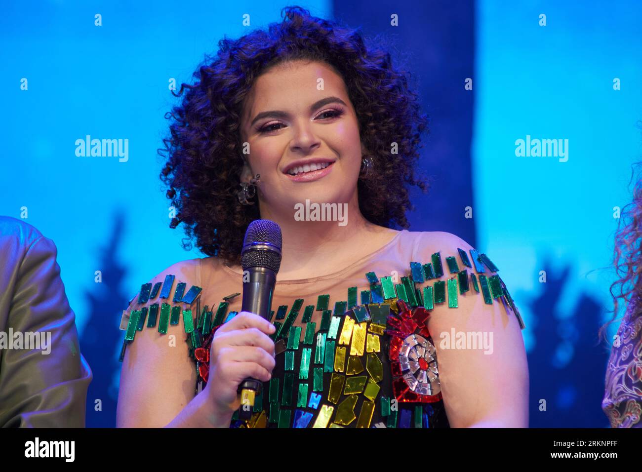 Mexico City, Mexico. 24th Aug, 2023. Actress and singer Lucero Mijares ...