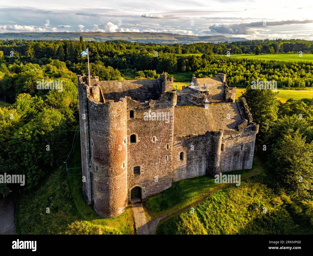 Stirling castle aerial hi-res stock photography and images - Alamy