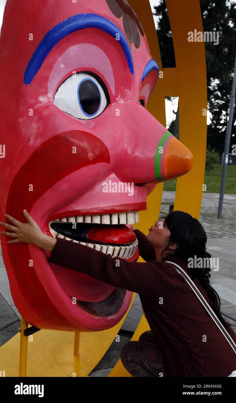 Giant mask hi-res stock photography and images - Alamy