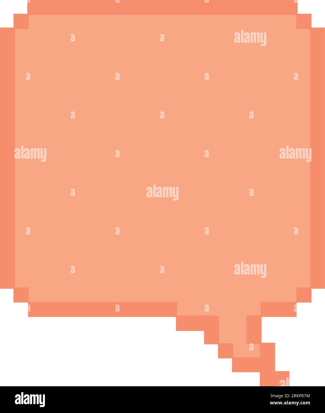 Isolated colored pixelated comic speech bubble chat Vector Stock Vector ...