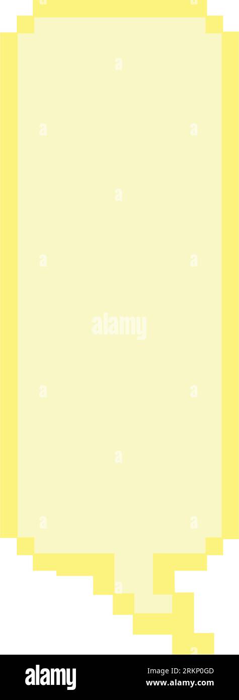 Isolated colored pixelated comic speech bubble chat Vector Stock Vector ...