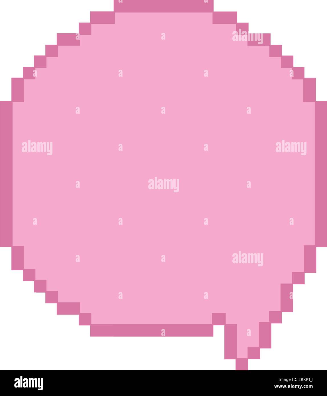 Isolated colored pixelated comic speech bubble chat Vector Stock Vector ...