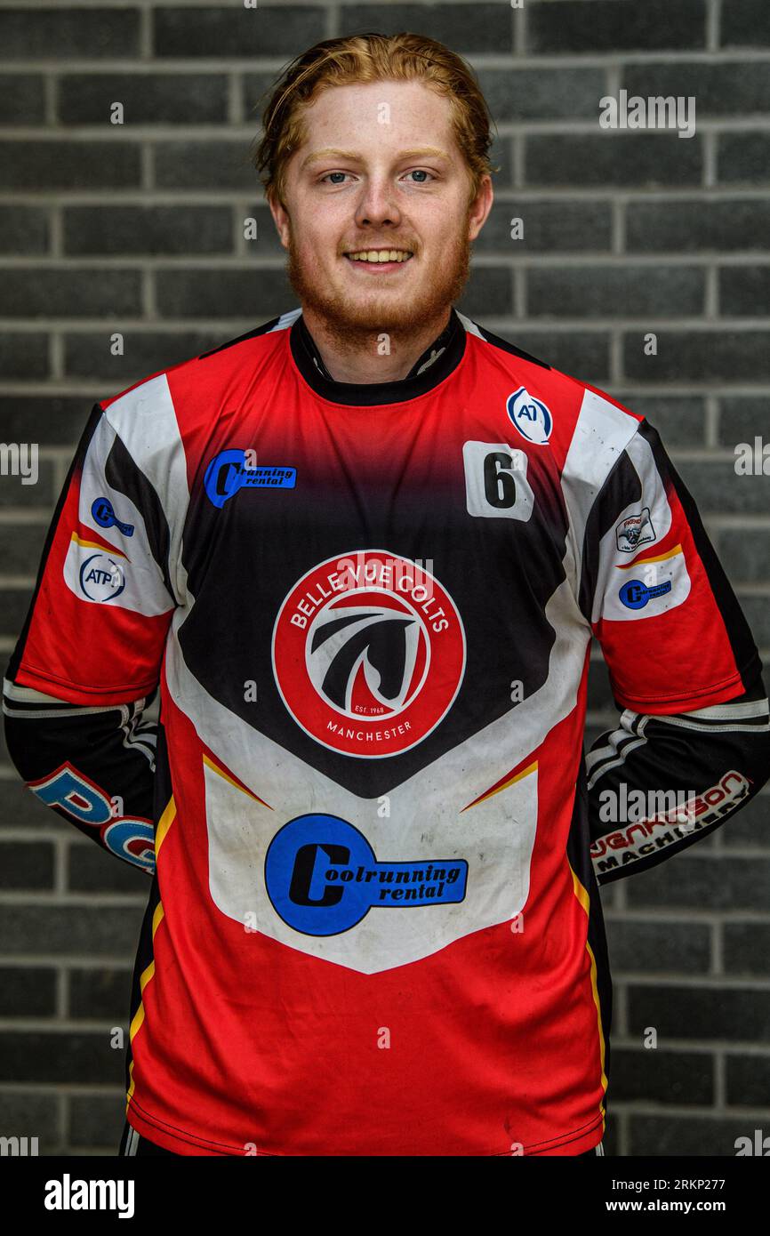 New Belle Vue Cool Running Colts signing Jack Shimelt during the ...
