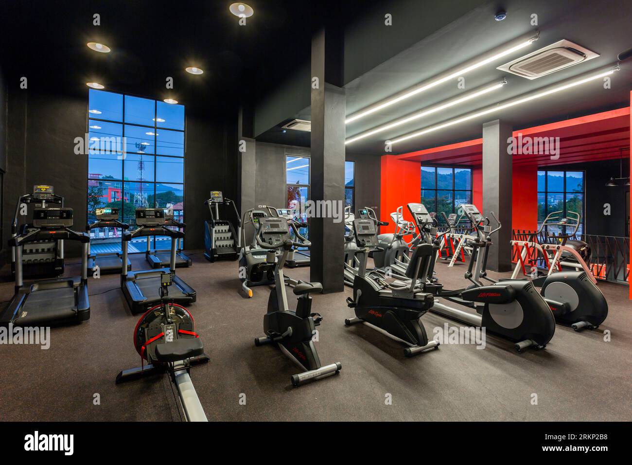 Phuket, Thailand - February 6, 2018: Interior of Alpha Club Phuket ...