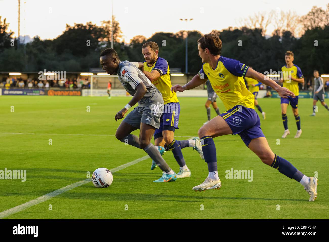 Armco Arena, Solihull, UK, 25th Aug 2023, FC Halifax Town's Andrew ...