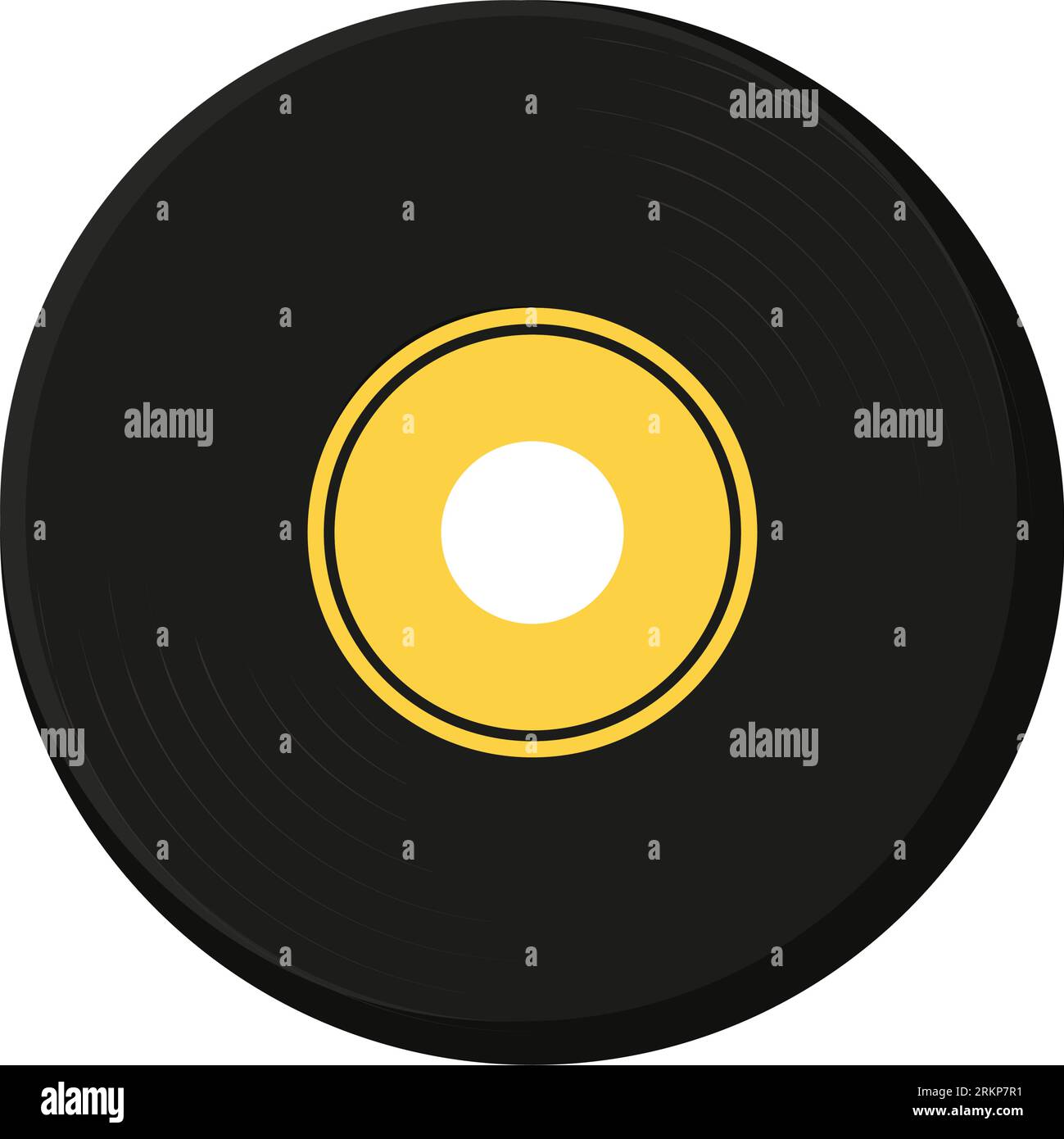 Vintage vinyl record vector hi-res stock photography and images - Alamy