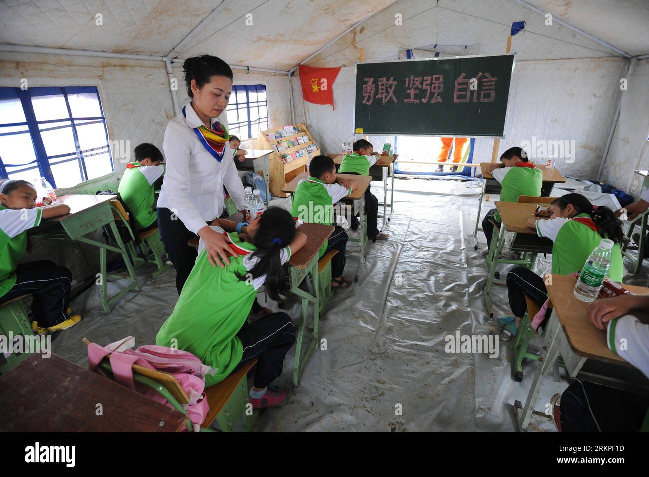 Classroom after drill hi-res stock photography and images - Alamy