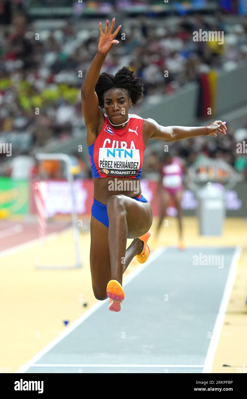 Yulimar Rogas (VEN) in action on Triple Jump women Final during the ...