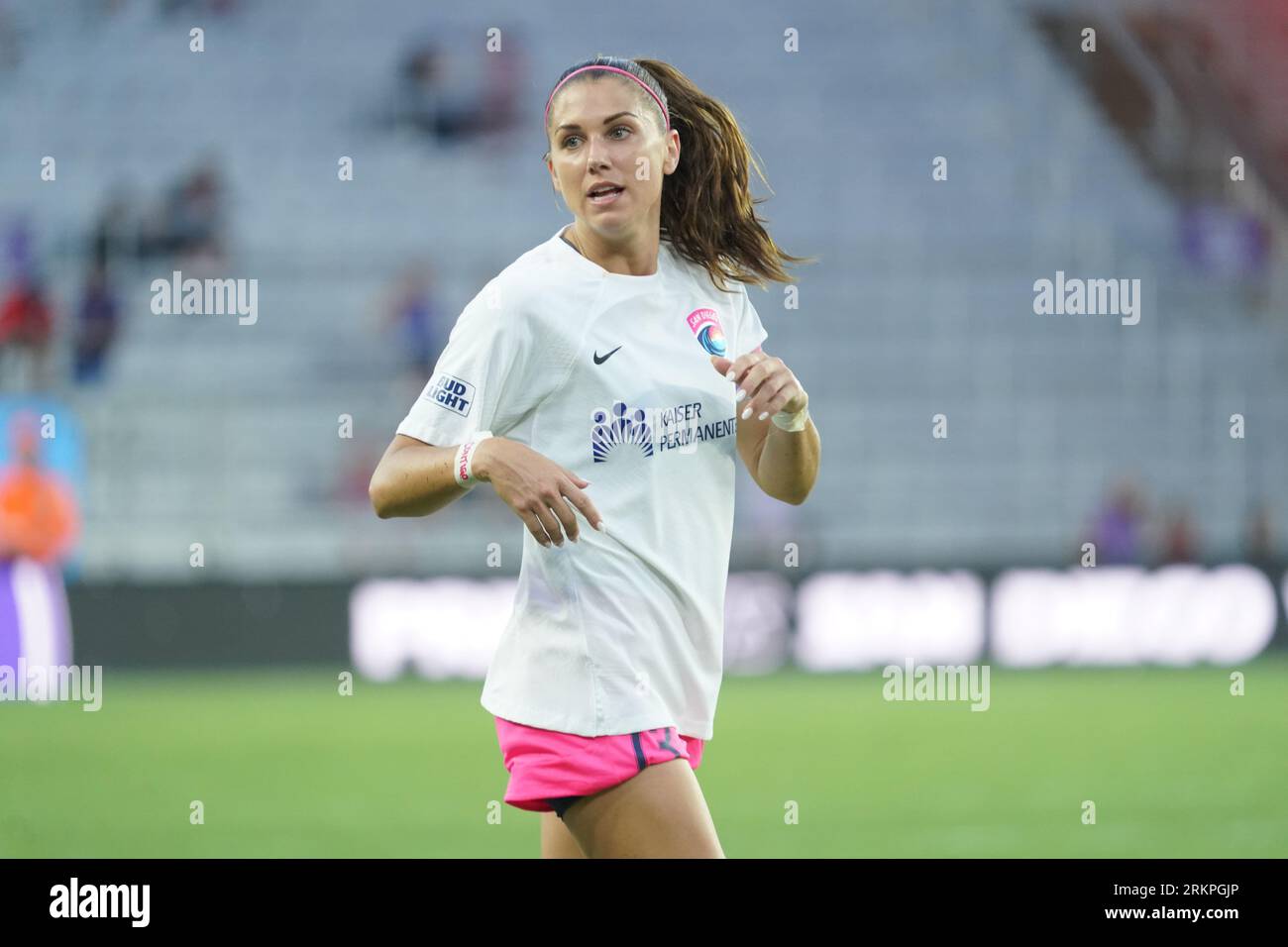 Orlando, Florida, USA, August 25, 2023, San Diego Wave player Alex ...