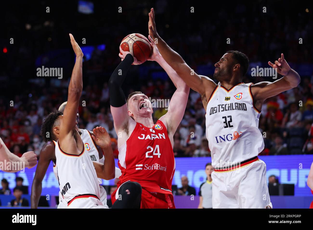 Okinawa Arena, Okinawa, Japan. 25th Aug, 2023. Josh Hawkinson (JPN ...