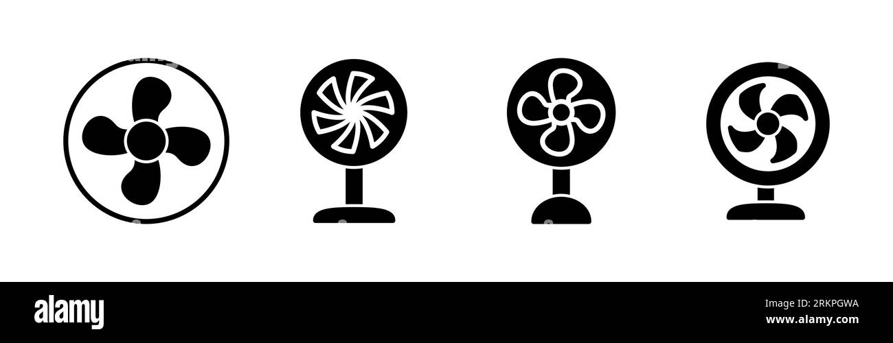 Fan icon vector. blower icon. propeller. ceiling Stock Vector Image ...