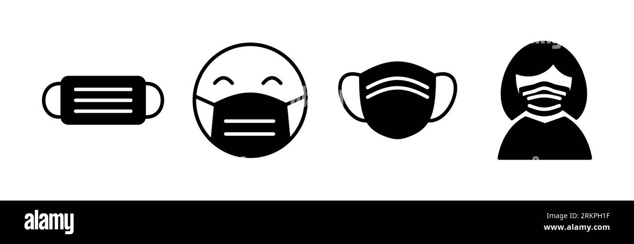 Face mask icon vector. medical Face Mask icon Stock Vector Image & Art ...