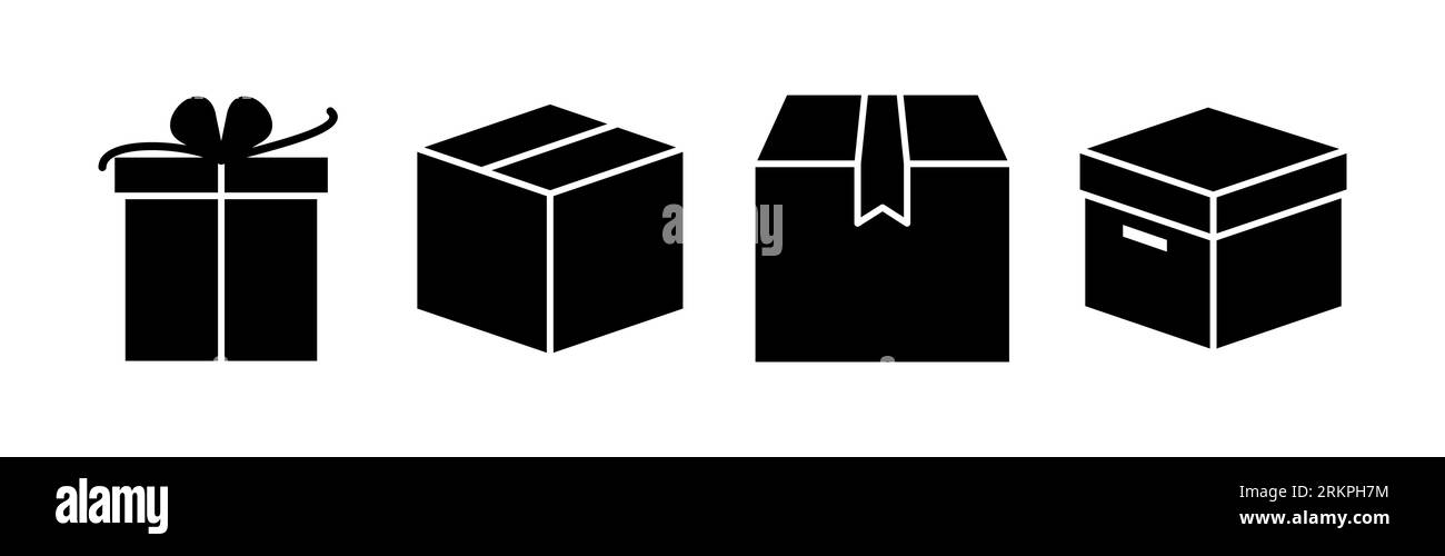 Box icon vector. Box sign. delivery package. parcel box Stock Vector ...