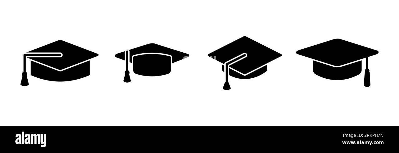 Education icon vector. graduation cap icon vector Stock Vector Image ...