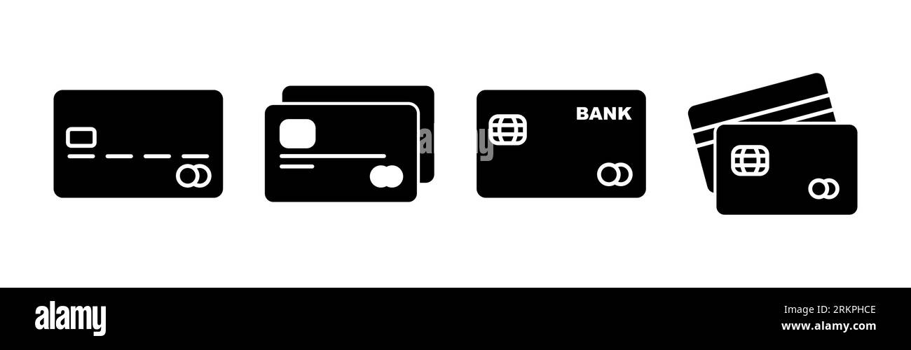 Credit card icon vector. payment icon. debit payment icon Stock Vector ...