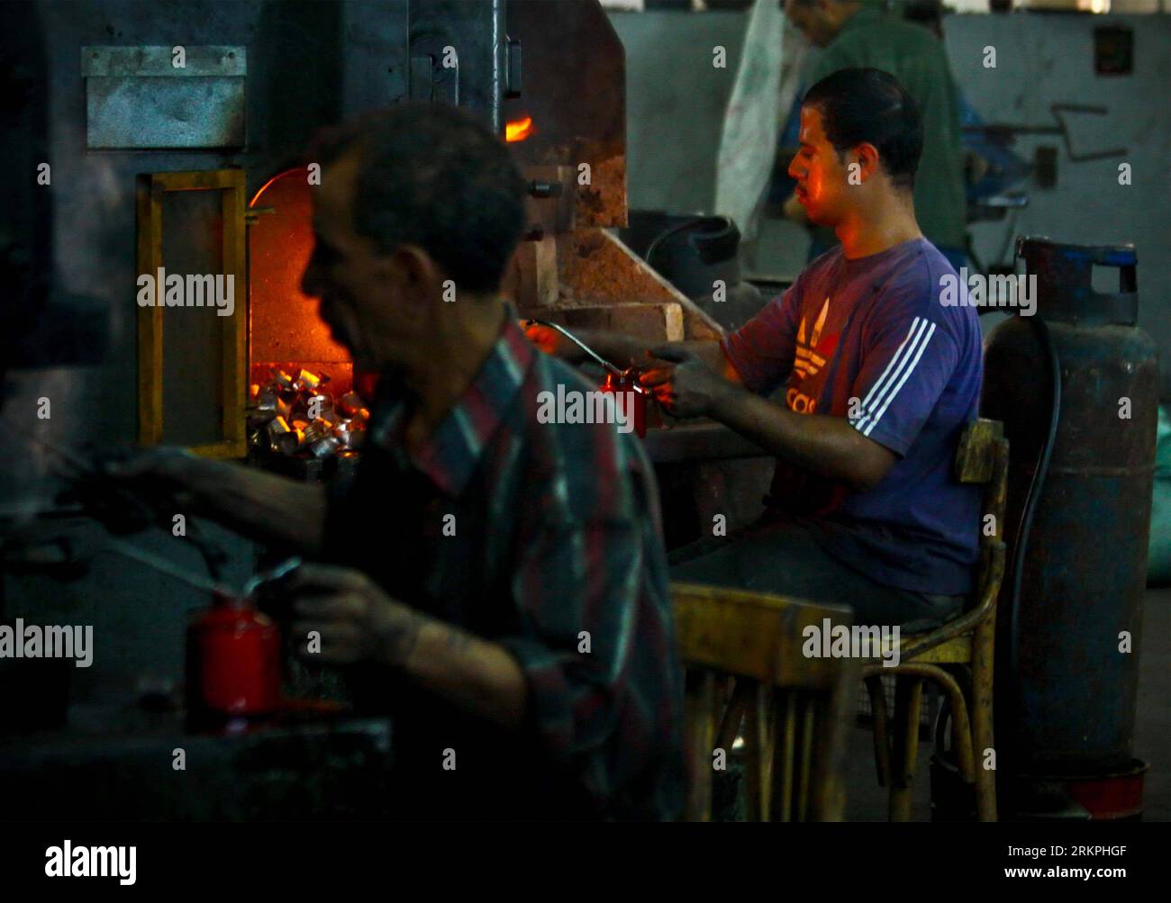 Copper workers cairo hi-res stock photography and images - Alamy