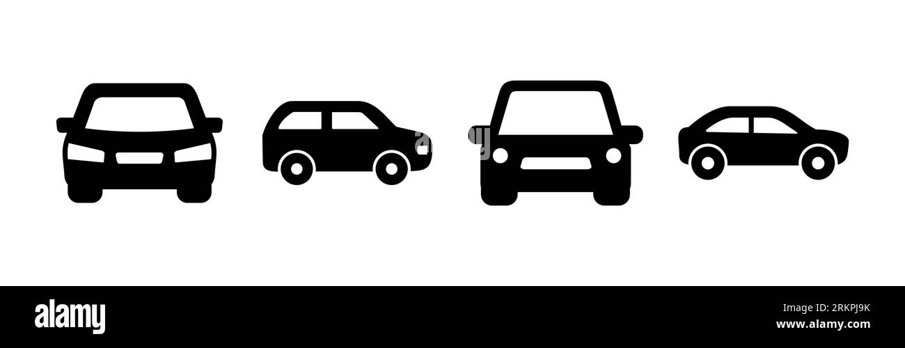 Car icon vector. Car sign. sedan Stock Vector Image & Art - Alamy