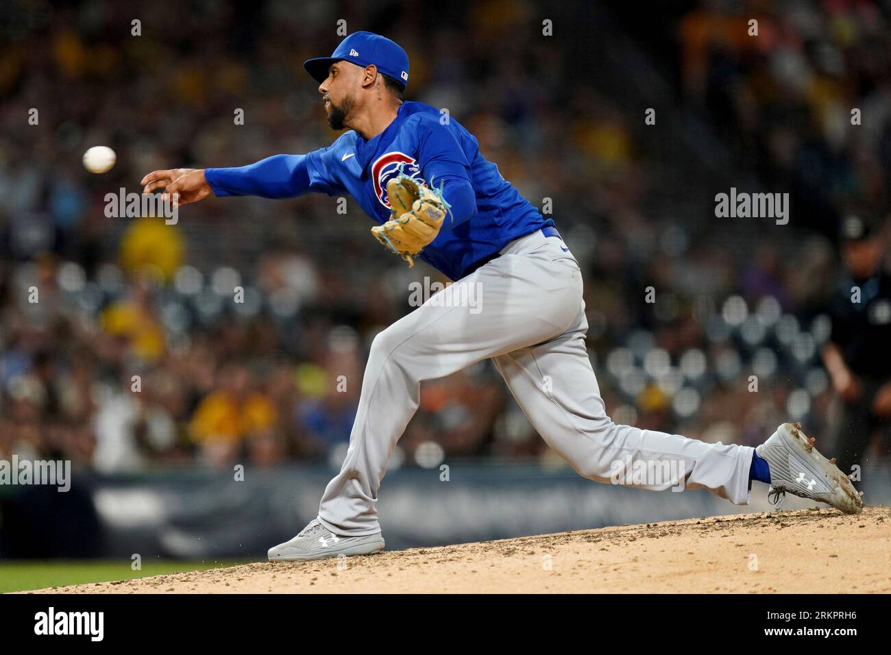 Chicago Cubs relief pitcher Jose Cuas delivers against the Pittsburgh ...