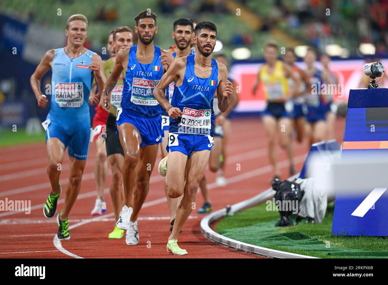 Osama Zoghlami (Bronze Medal), Ala Zoghlami (Italy). 3000m ...