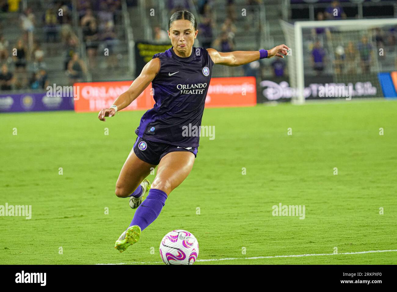 Orlando, Florida, USA, August 25, 2023, Orlando Pride player Jordyn ...
