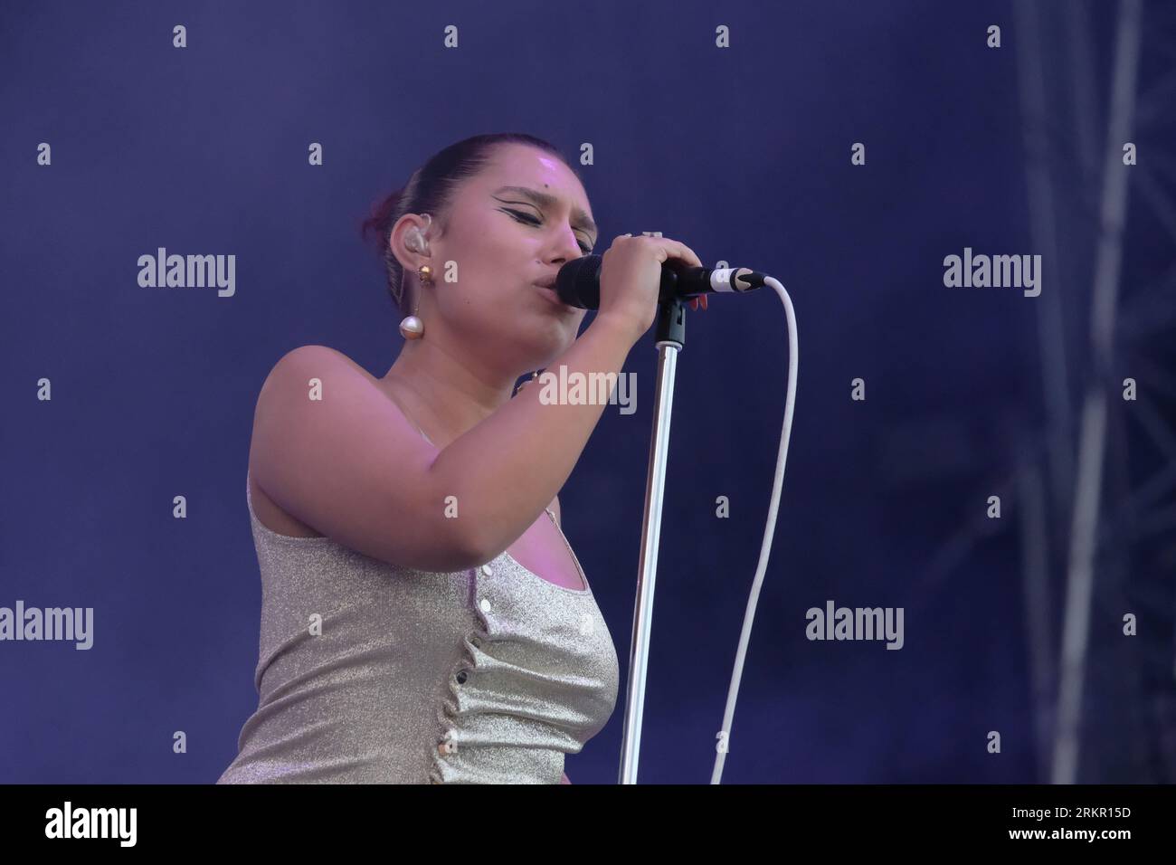 Portsmouth, UK. 25th Aug, 2023. British London born singer-songwriter ...