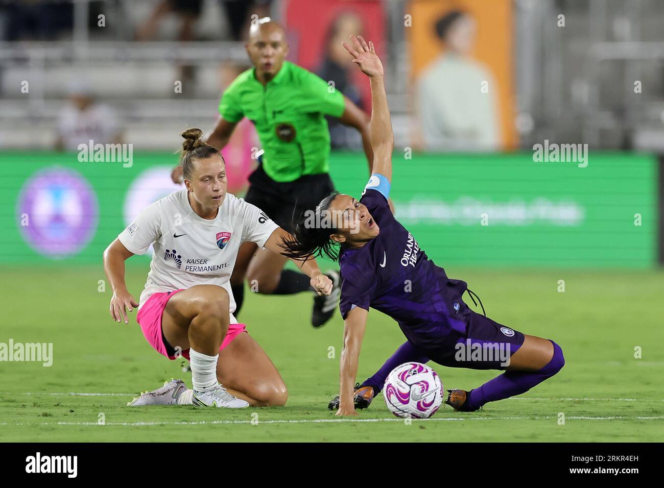 Orlando, Florida, USA. 25th Aug, 2023. Orlando Pride forward MARTA (10 ...