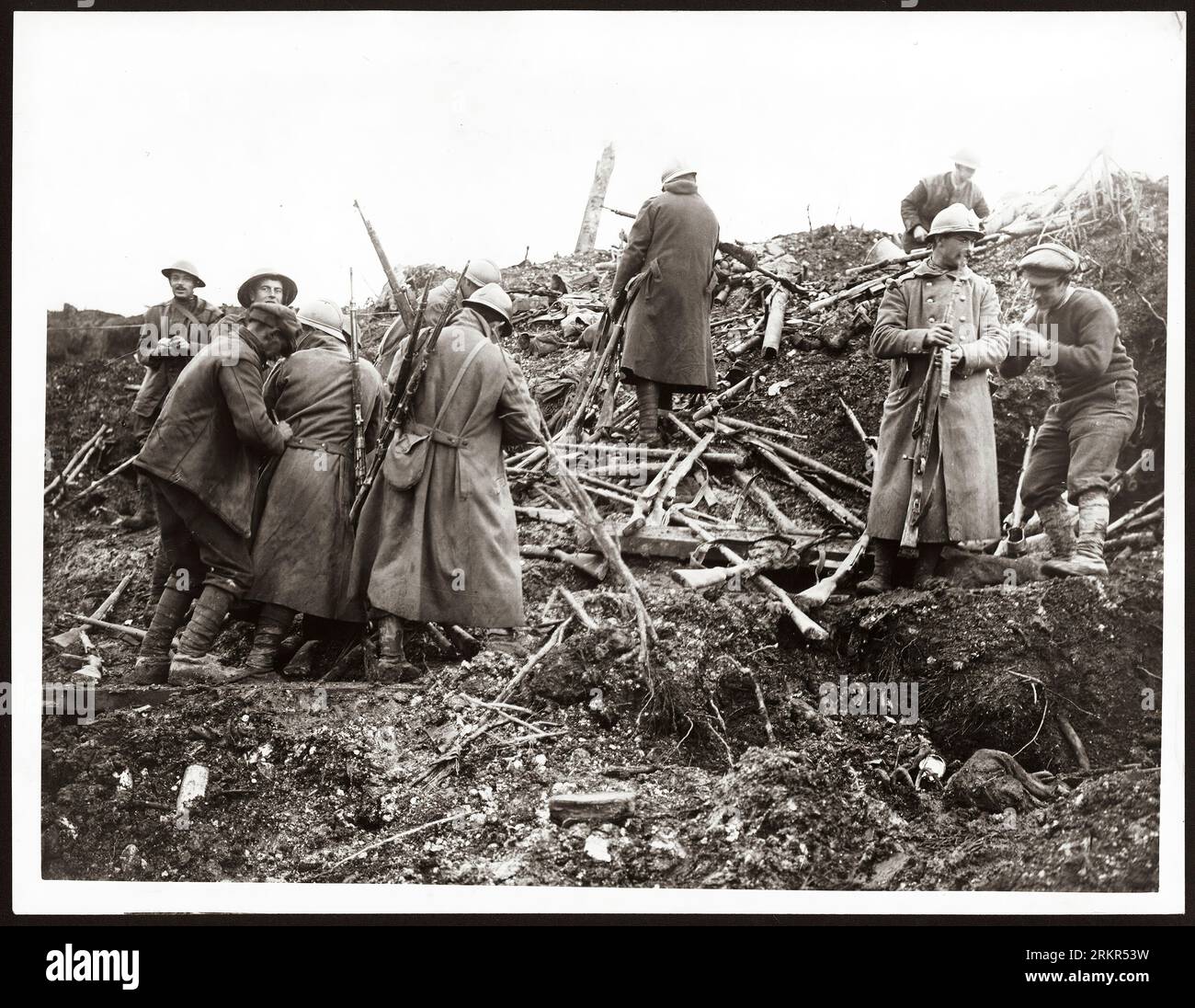 Trench warfare wwi hi-res stock photography and images - Alamy