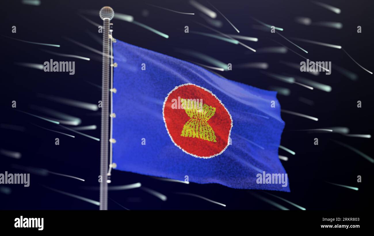 Asean flag hi-res stock photography and images - Alamy