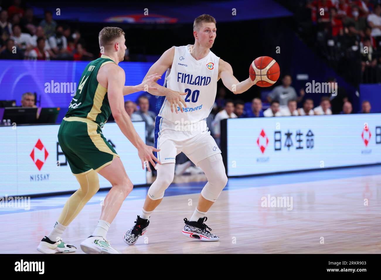 Okinawa Arena, Okinawa, Japan. 25th Aug, 2023. Alexander Madsen (FIN ...
