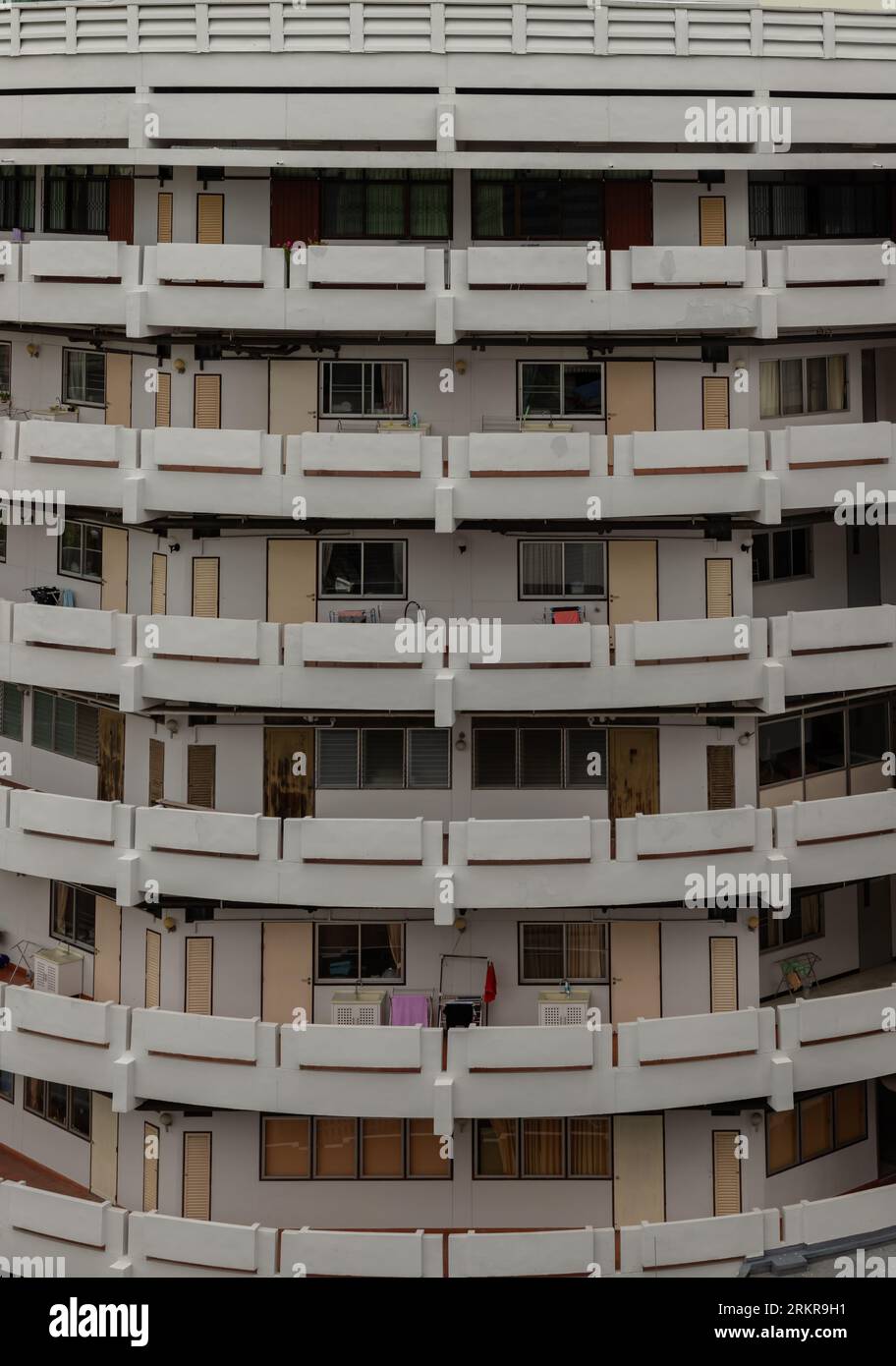 Bangkok, Thailand - 16 Jul 2023 - Architectural of the round shaped ...