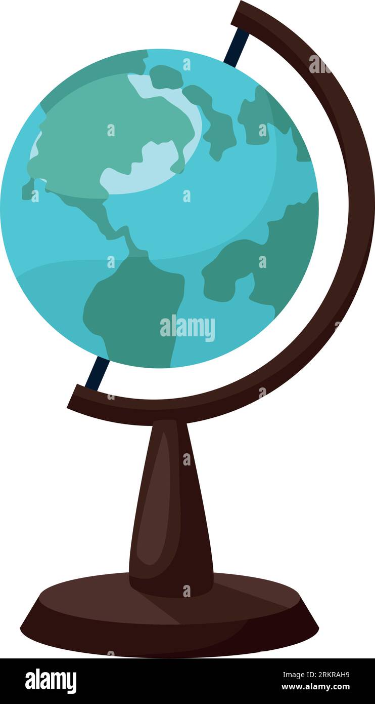 school education globe map icon Stock Vector Image & Art - Alamy