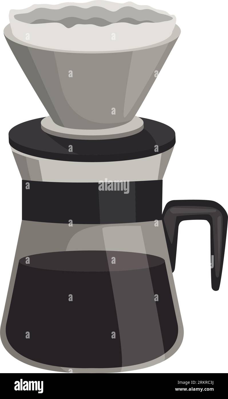 Coffee brew method drip Cut Out Stock Images & Pictures - Alamy