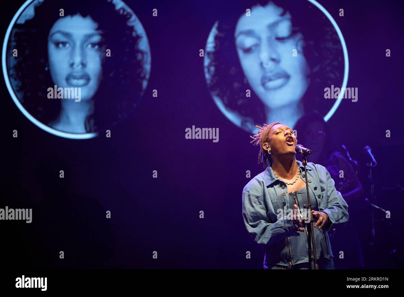 Rio Claro, Brazil. 25th Aug, 2023. The singer and composer Liniker ...