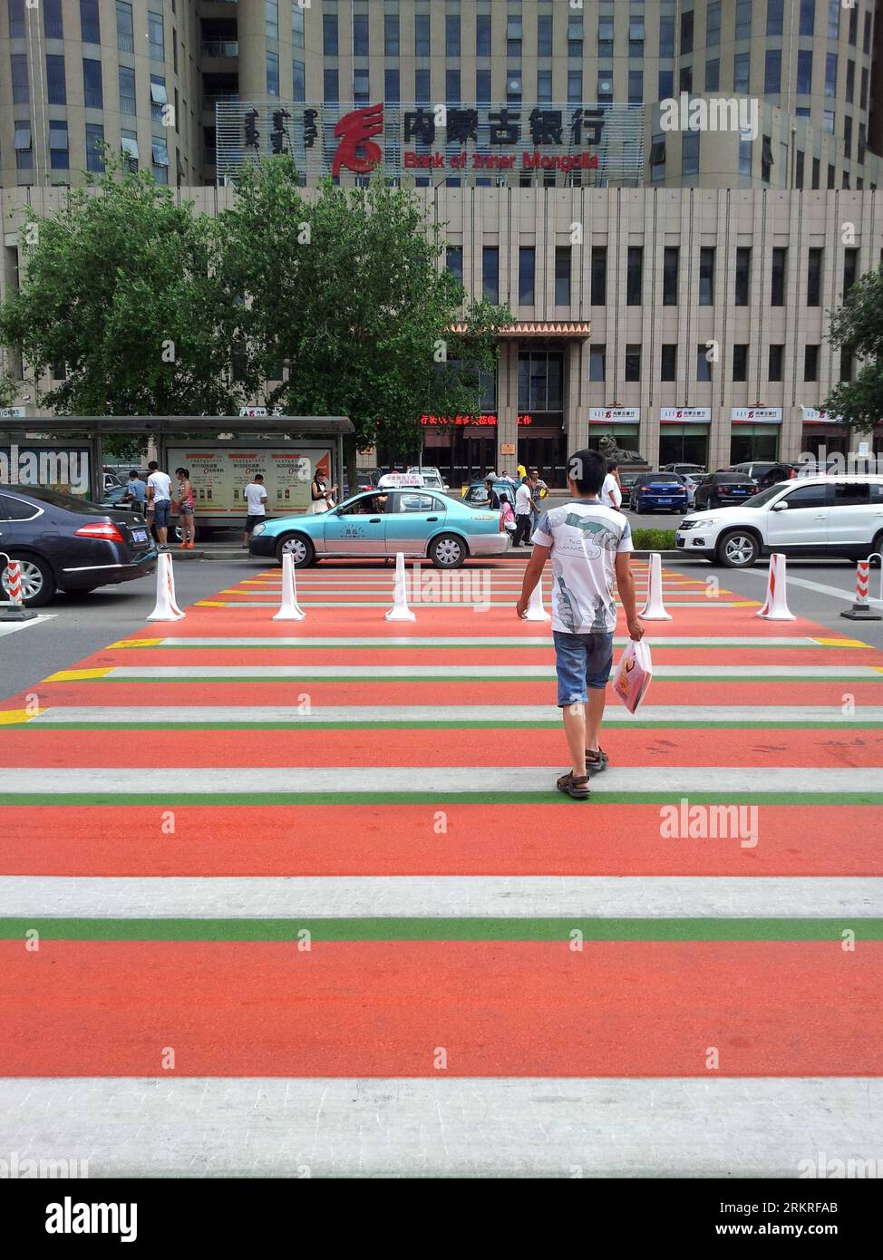 3d zebra crossings hi-res stock photography and images - Alamy
