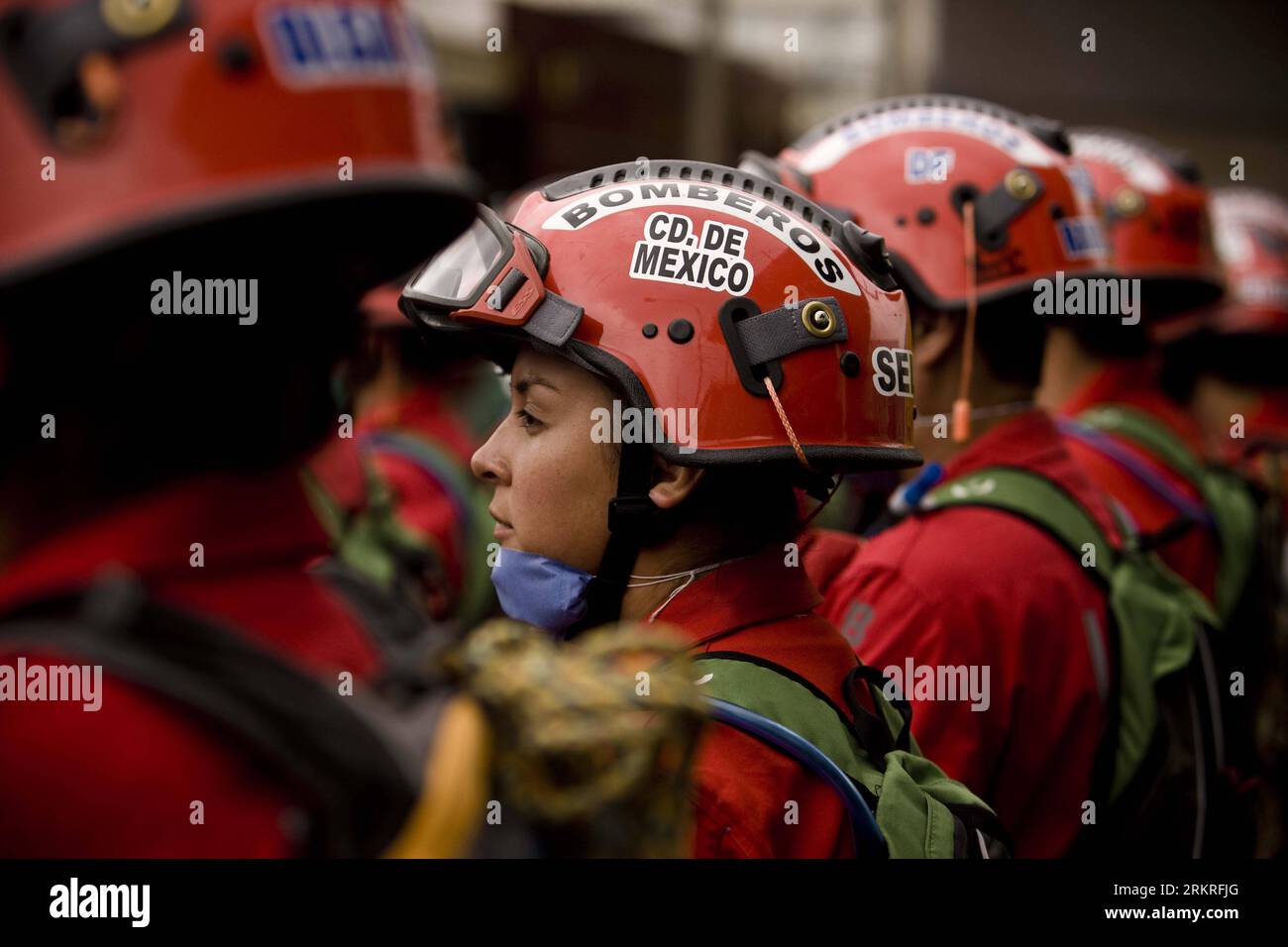 The heroic fire department of mexico city hi-res stock photography and ...