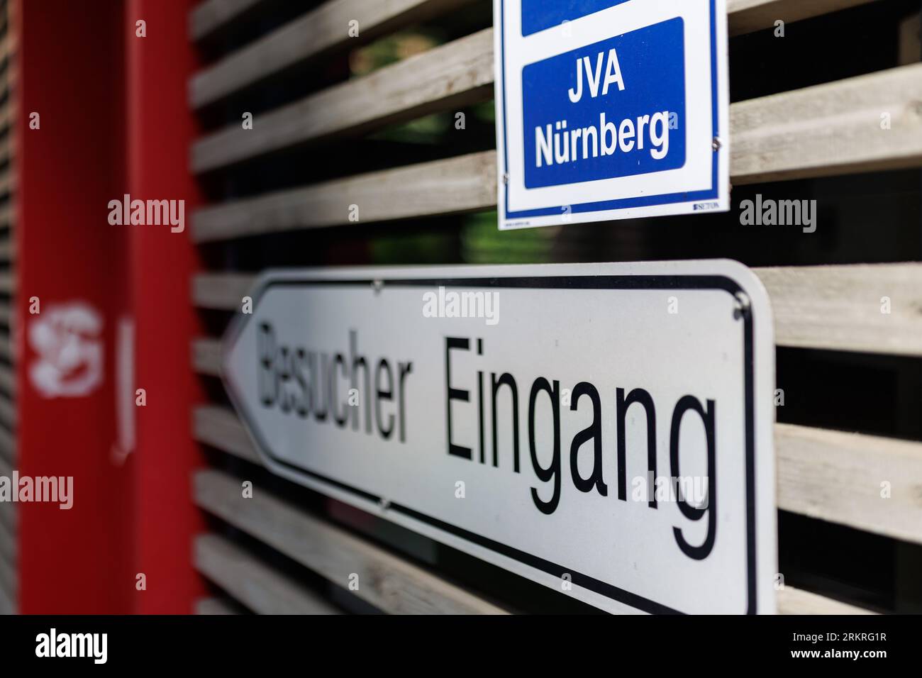 Nuremberg, Germany. 24th Aug, 2023. "Visitor Entrance - Nuremberg ...