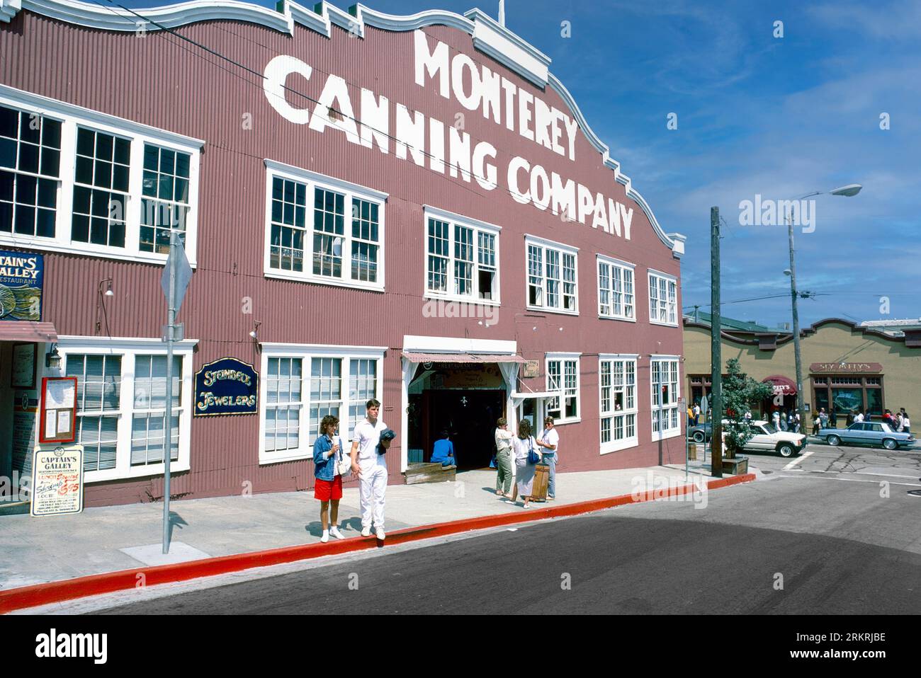 Monterey Canning Company, historic building on Cannery Row, Monterey ...