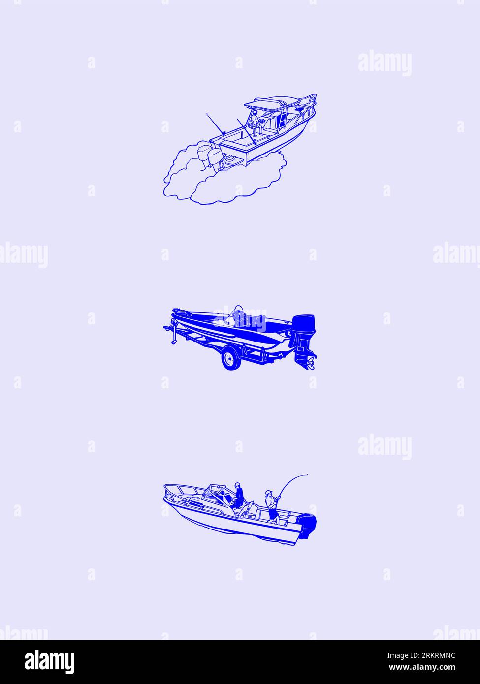 Pulling out boat Stock Vector Images - Alamy
