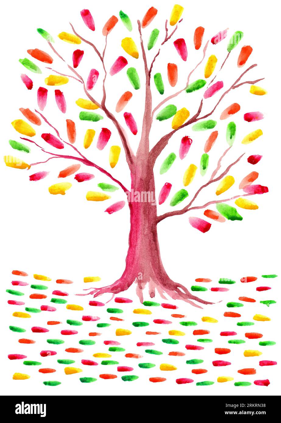 Orange family tree Cut Out Stock Images & Pictures - Alamy