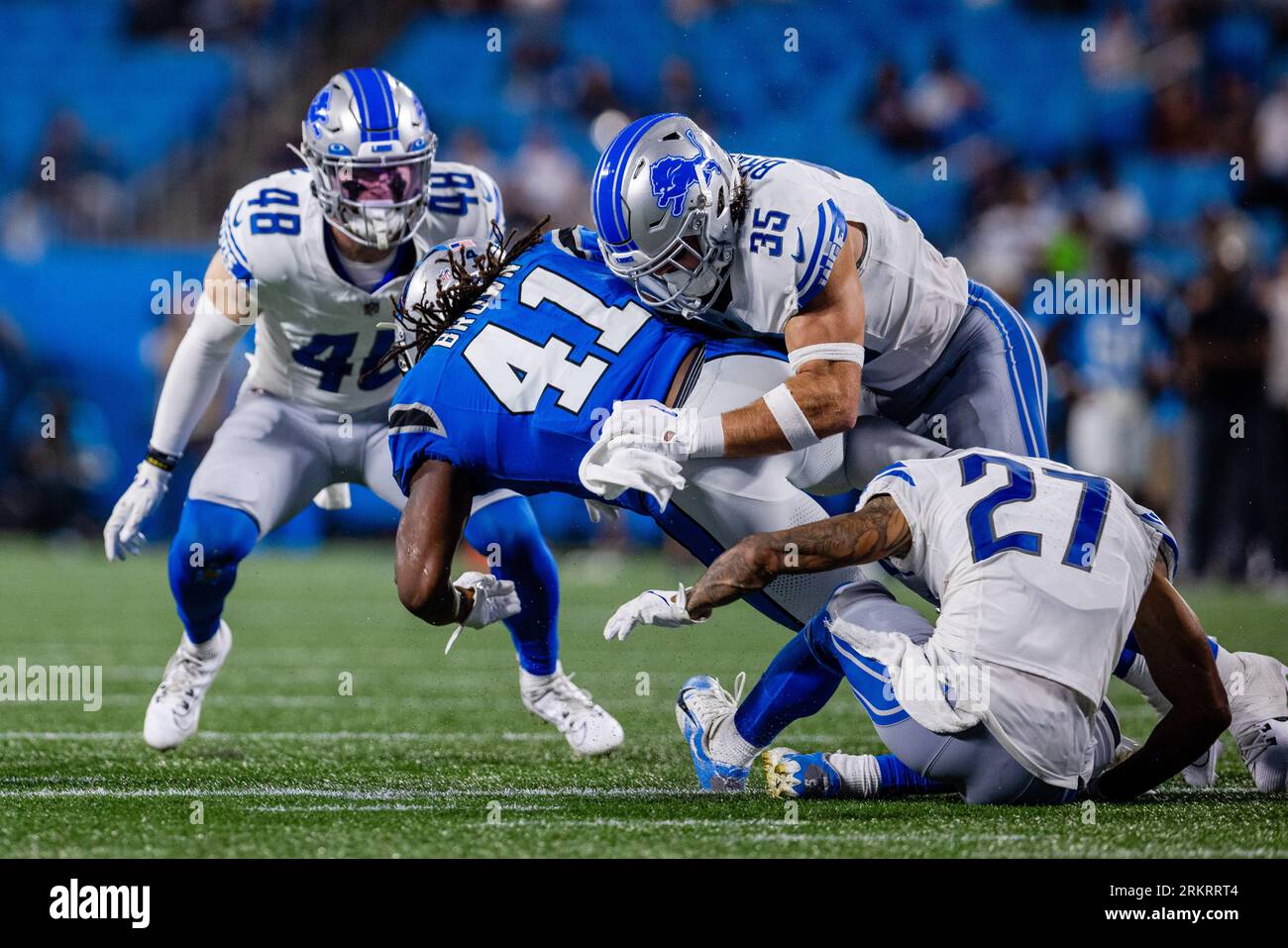 Detroit lions safety brady breeze hi-res stock photography and images ...