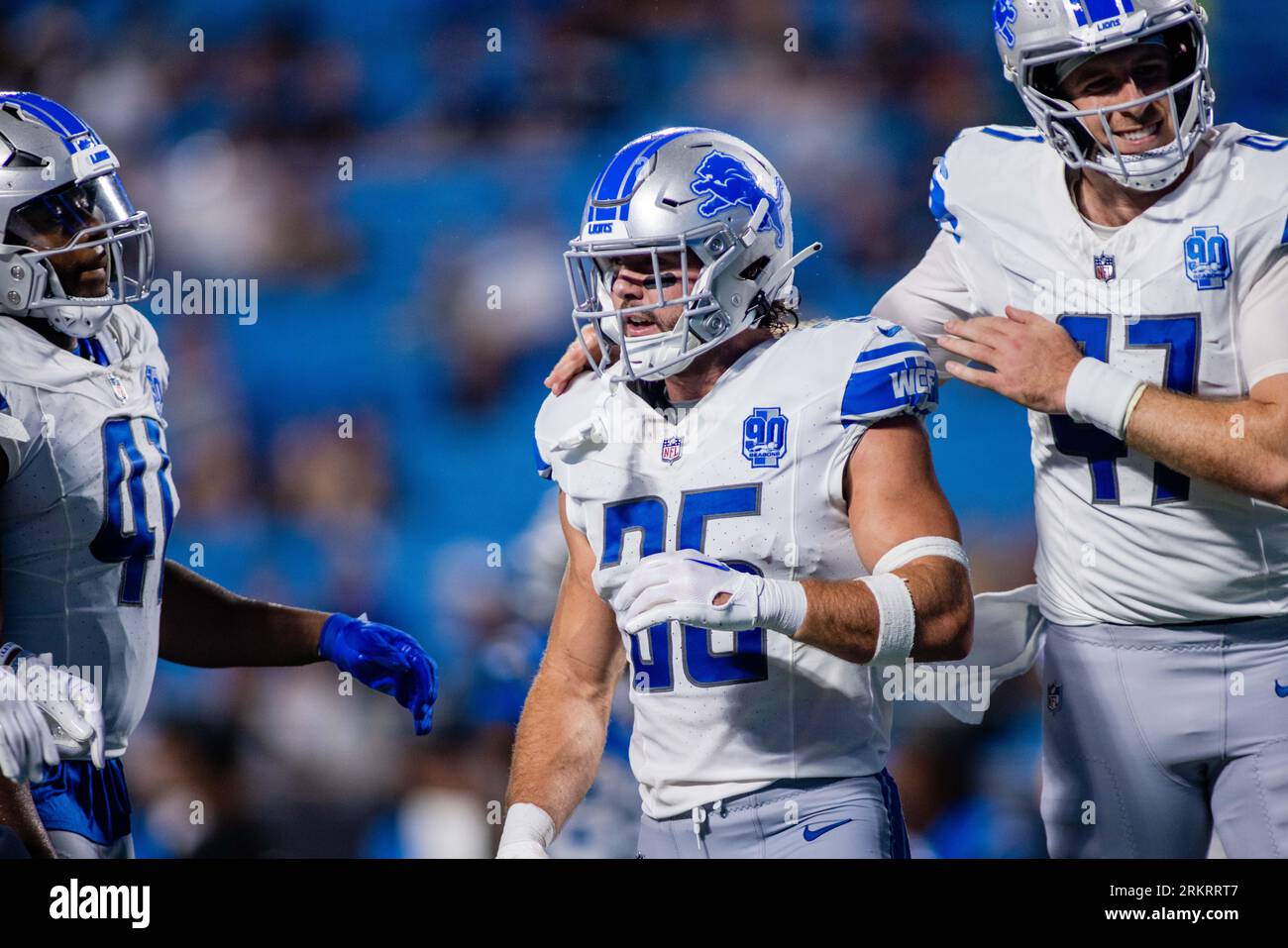Detroit lions long snapper scott daly hi-res stock photography and ...