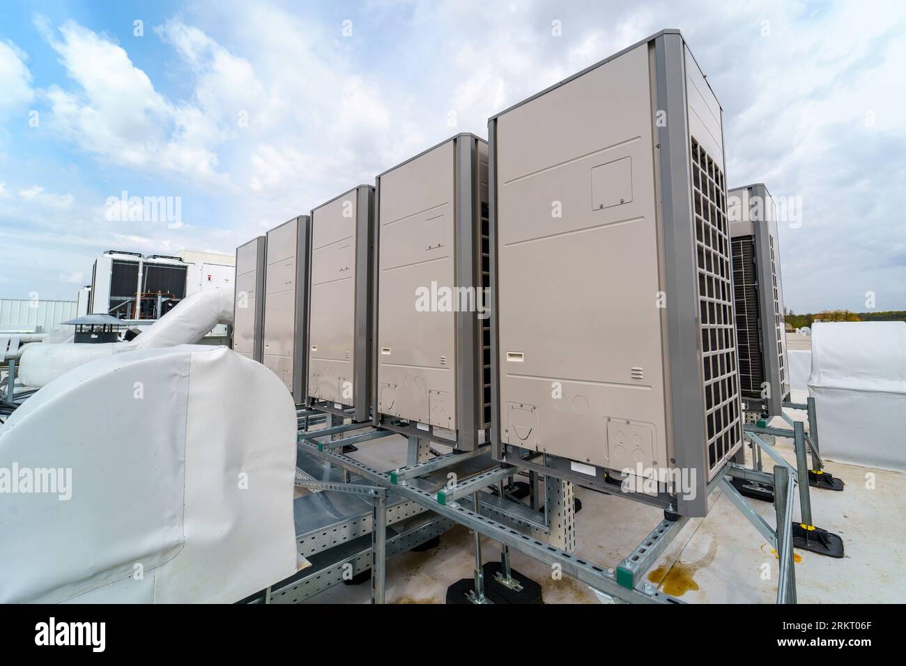 Multizone air conditioning and ventilation system Stock Photo - Alamy