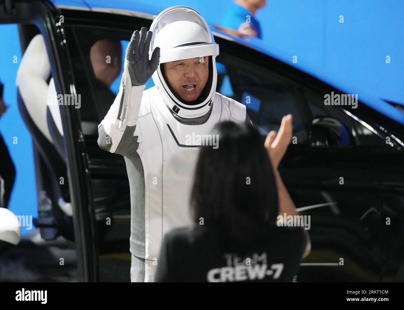 Astronaut Satoshi Furukawa of the Japan Aerospace Exploration Agency ...