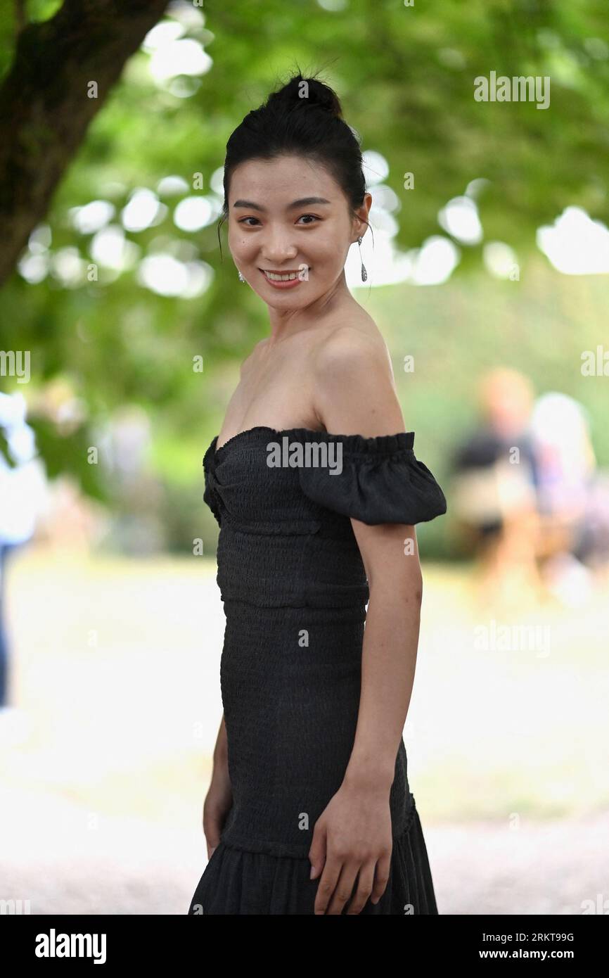 Angouleme, France. 25th Aug, 2023. Meng Lin Gong attends the L'Homme de ...