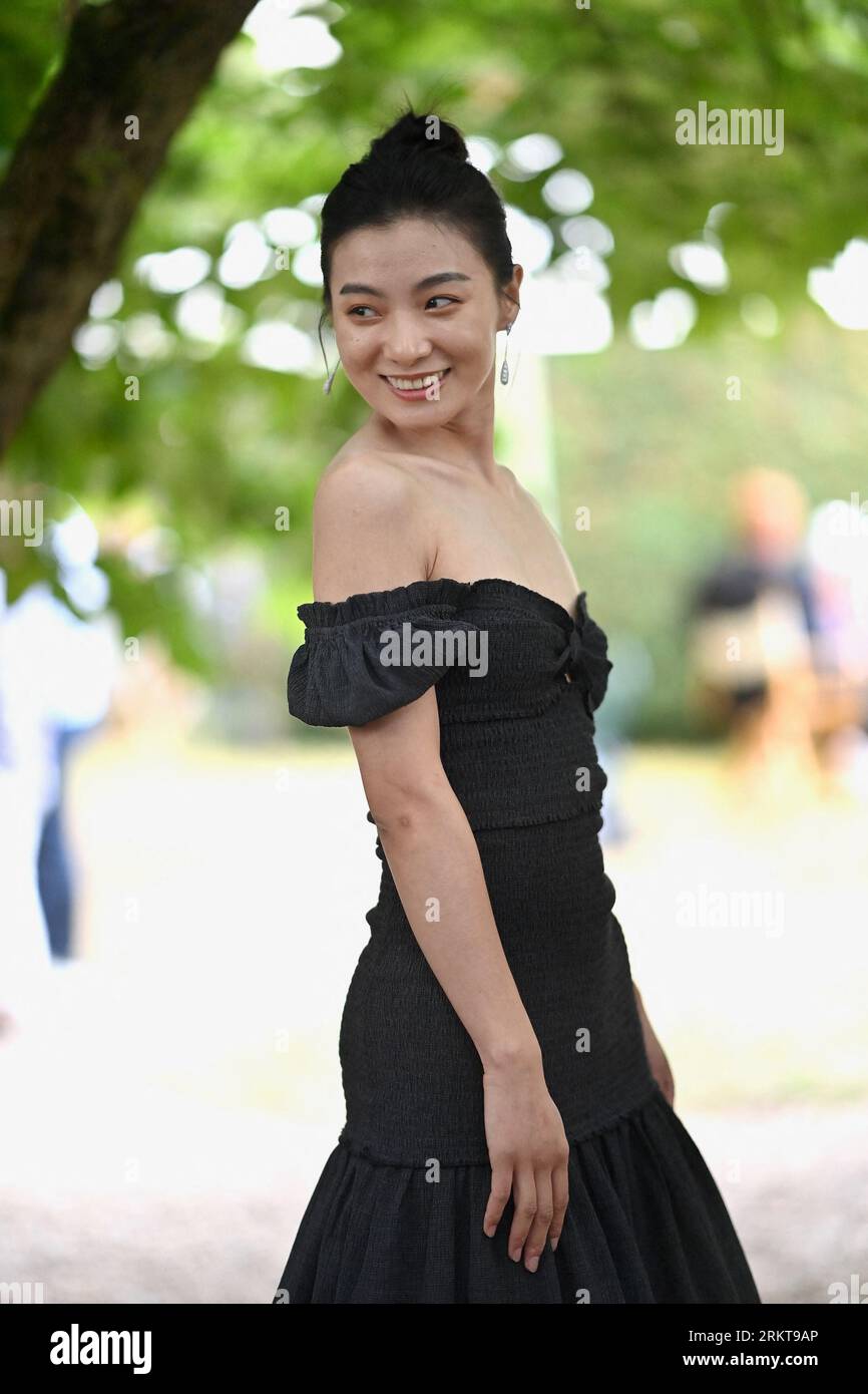 Angouleme, France. 25th Aug, 2023. Meng Lin Gong attends the L'Homme de ...